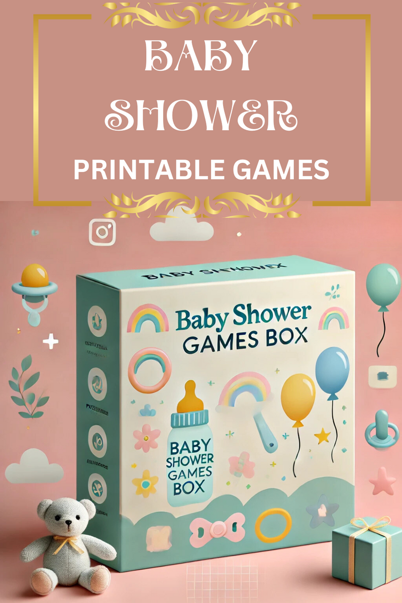Baby Shower Games Printable – Fun Baby Shower Activities – Icebreakers ...