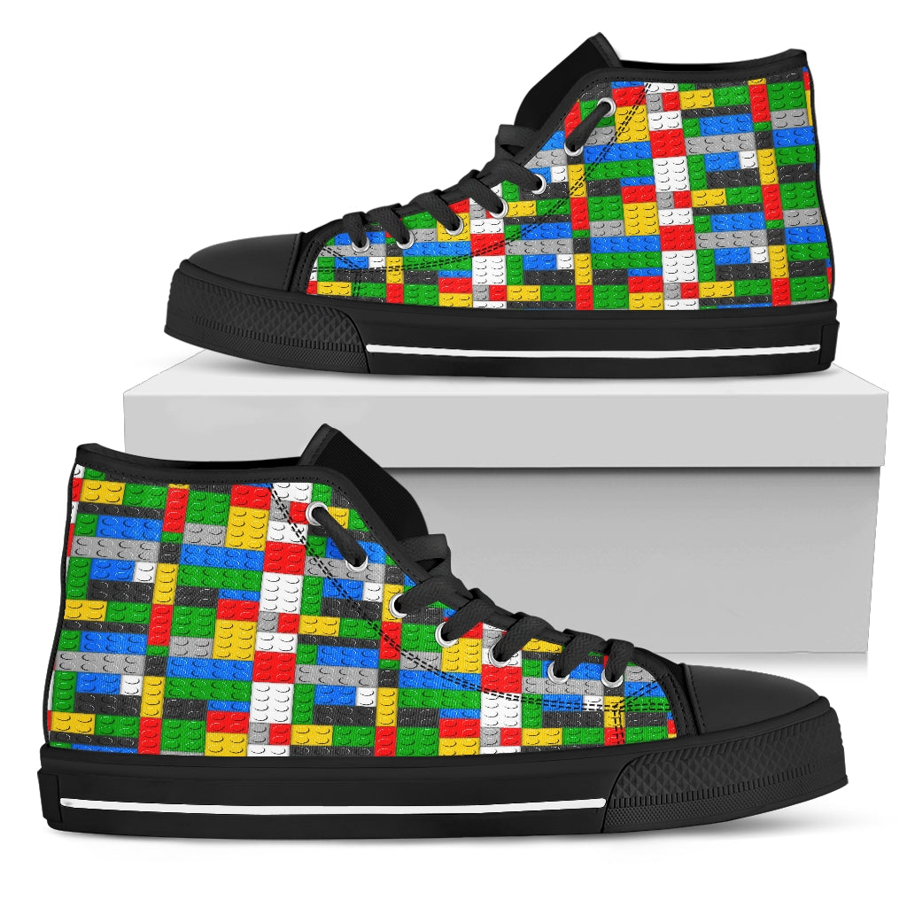 Legos Building Block Women's High Top Shoe – I LOVE PLANNERS